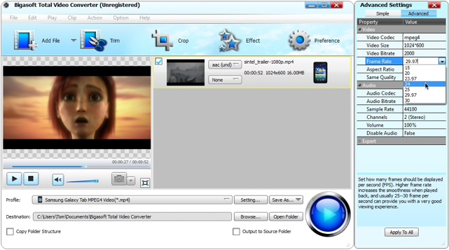 Bigasoft Total Video Converter Review and Comparison