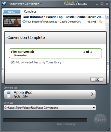 RealConverter Complete - RealPlayer and RealTimes Blog